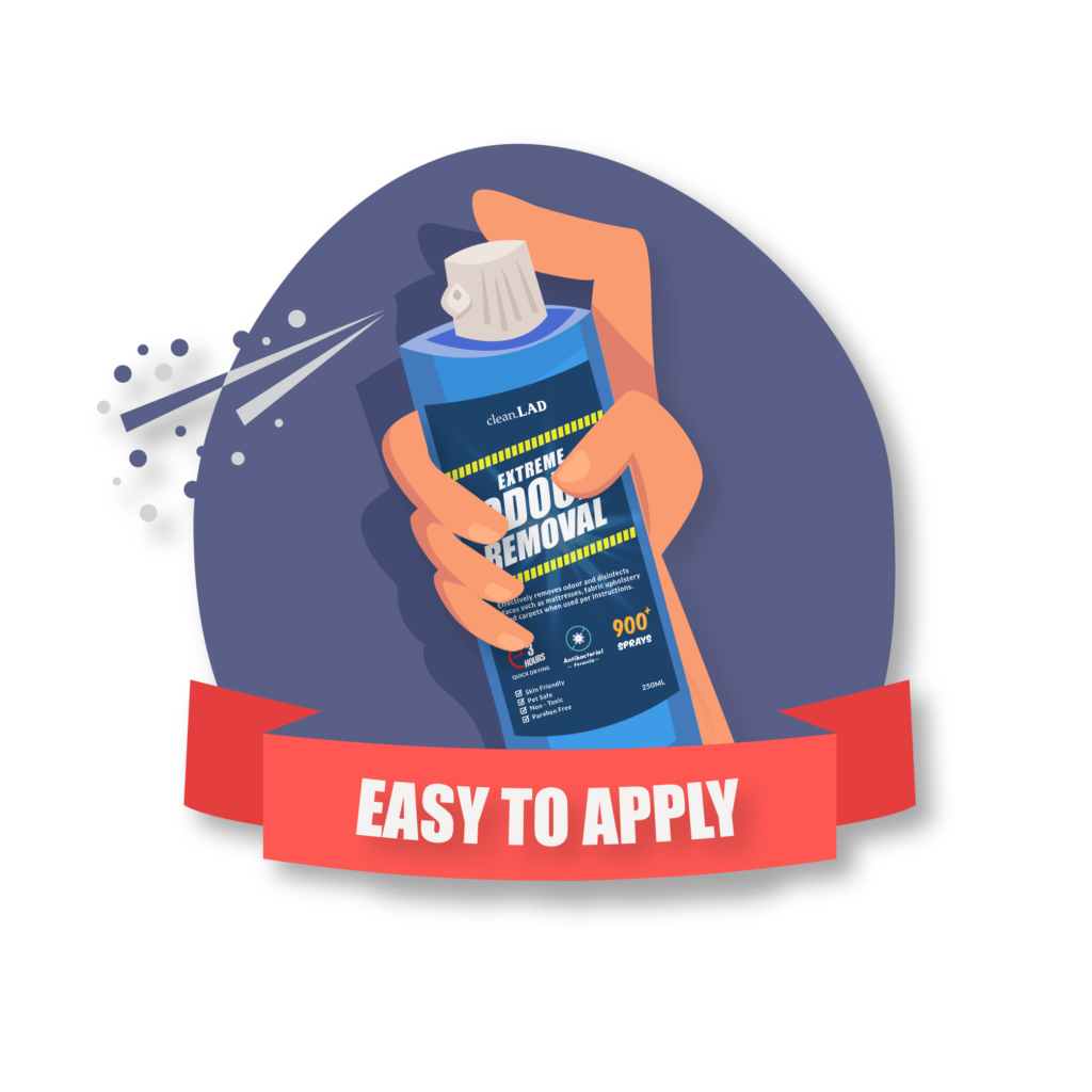 100% Extreme Odour removal - cleanLAD